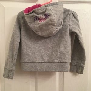 Disney | Shirts & Tops | Disney Frozen Elsa Anna Girls Zip Up Hoodie ...